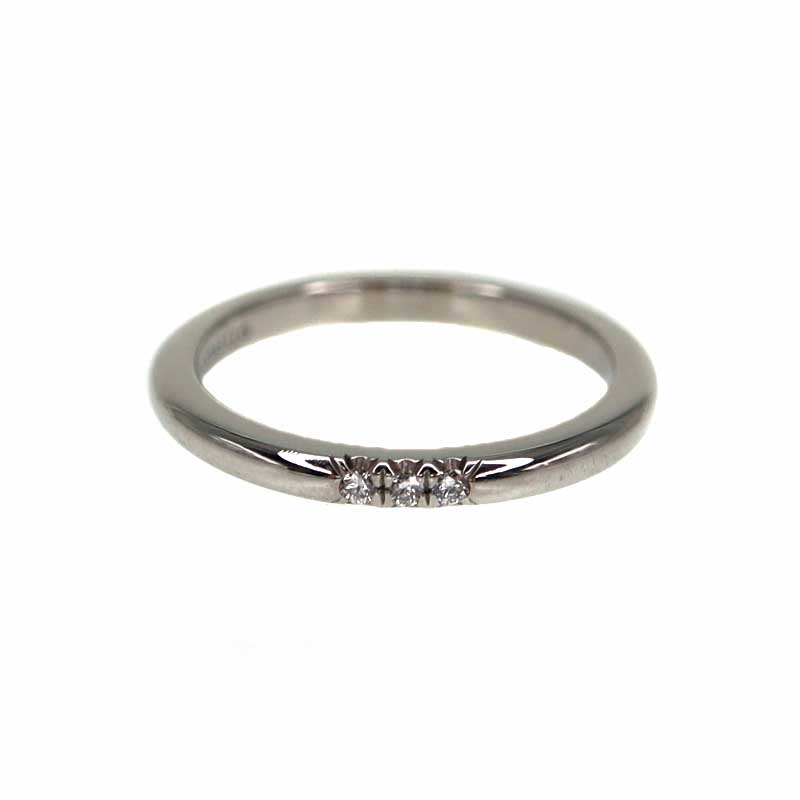 質屋かんてい局オンラインショップ / TIFFANY&Co.【ティファニー】クラシックバンド リング 3Pダイヤ 指輪 Pt950 プラチナ 約6号 約3.2g レディース【中古】USED-9 ...