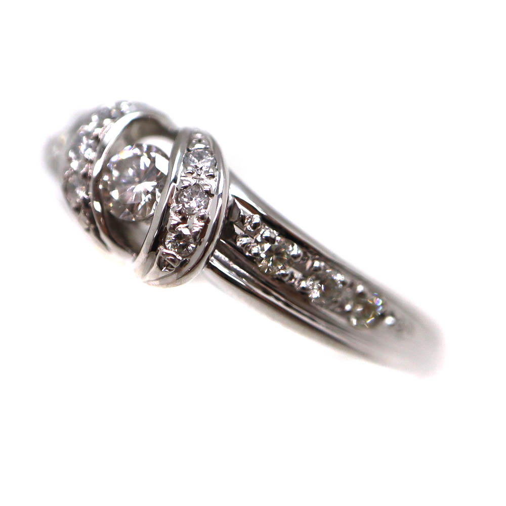 質屋かんてい局オンラインショップ / プラチナ900 Pt900 D0.20ctリング 指輪 ダイヤモンド 【中古】