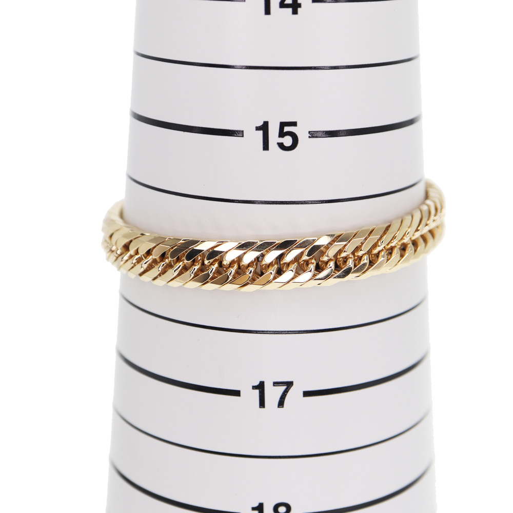 質屋かんてい局オンラインショップ / 18金 K18 D0.40ct ダイヤモンド8Tブレスレット 喜平【中古】