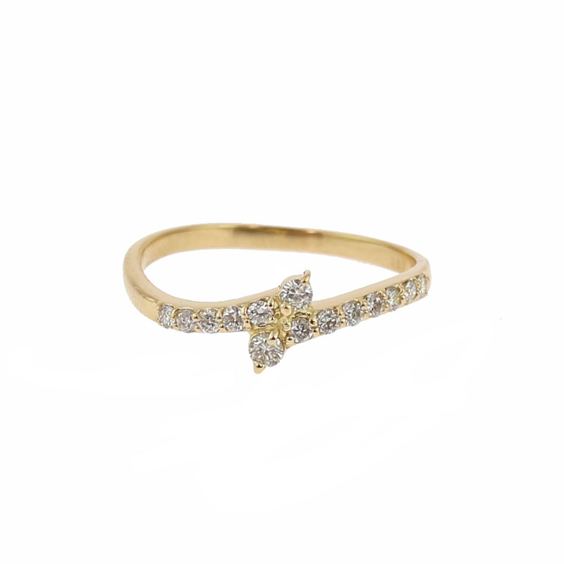 質屋かんてい局オンラインショップ / K18【18金】ダイヤモンド リング D:0.20ct 約11号 約1.6g 指輪 レディース 指輪 ジュエリー アクセサリー シンプル【中古】USED ...