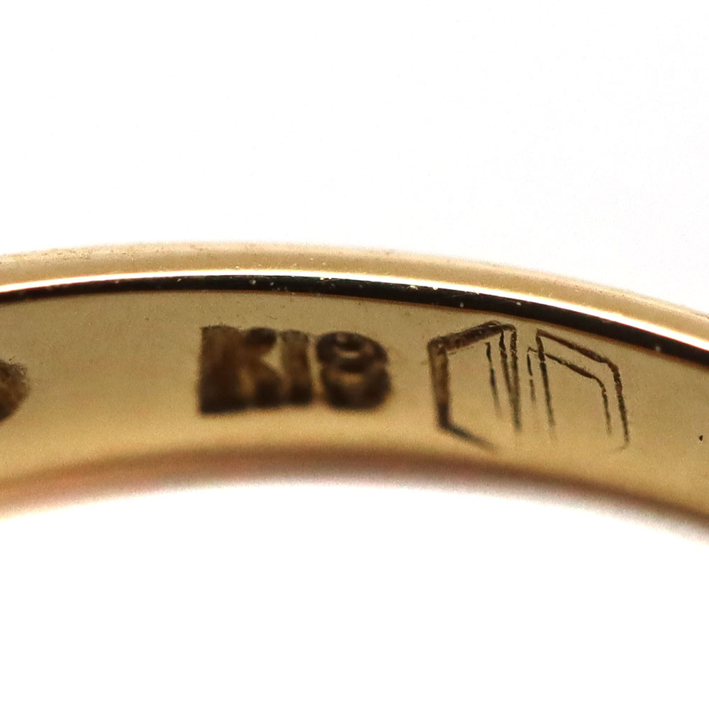 質屋かんてい局オンラインショップ / K18 D0.10ctリング 指輪 金 ダイヤモンド【中古】