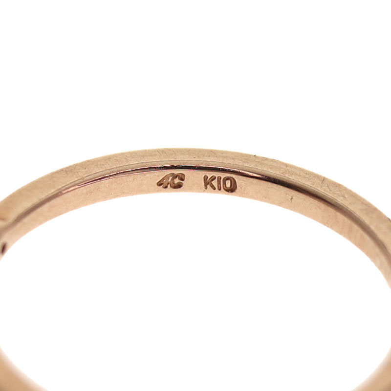 質屋かんてい局オンラインショップ / ヨンドシー 4℃ K10PG リング 8号【中古】