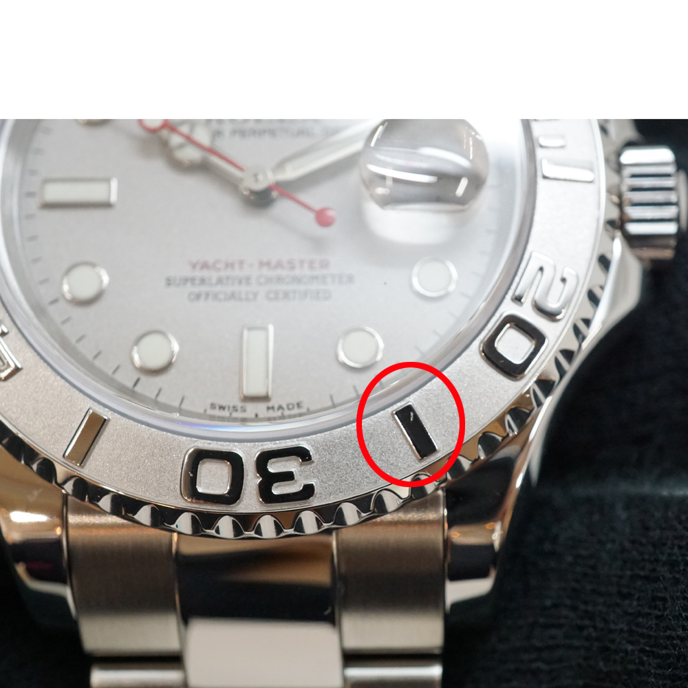 質屋かんてい局オンラインショップ / ROLEX【ロレックス】16622 ヨットマスター ロレジウム 2004年購入 プラチナ Pt 腕時計 ...