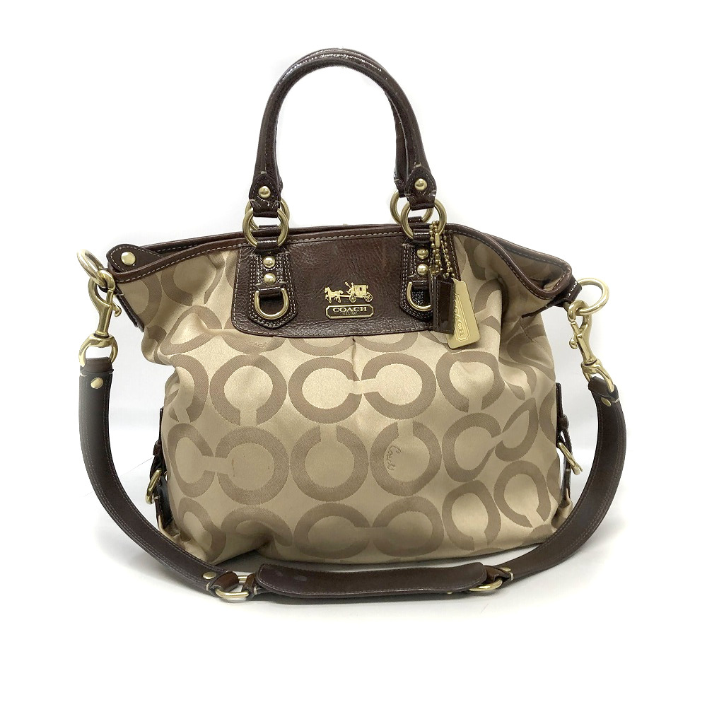 質屋かんてい局オンラインショップ / 【値下げ】COACH 【コーチ】 12963 2WAY バッグ ショルダーバッグ レザー キャンバス ...