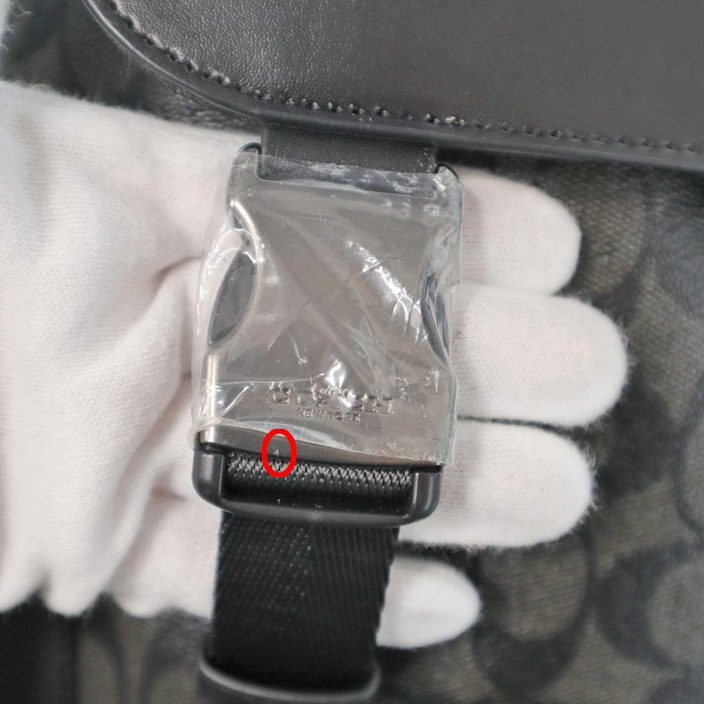 質屋かんてい局オンラインショップ / 春日井店 COACH【コーチ】40344 バックパック リュックサック ブラック グレー系 黒 ブランド ...