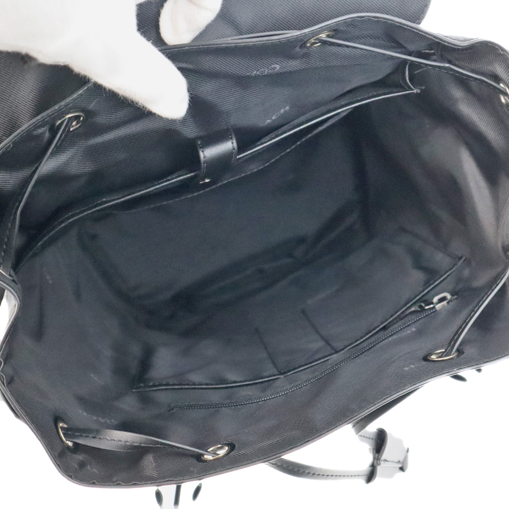 質屋かんてい局オンラインショップ / 春日井店 COACH【コーチ】40344 バックパック リュックサック ブラック グレー系 黒 ブランド ...