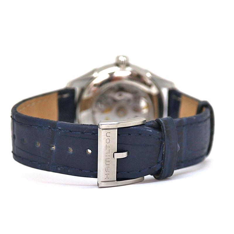 質屋かんてい局オンラインショップ / HAMILTON【ハミルトン】H42535610 ジャズマスター スケルトン SS(ステンレス)×レザー ...