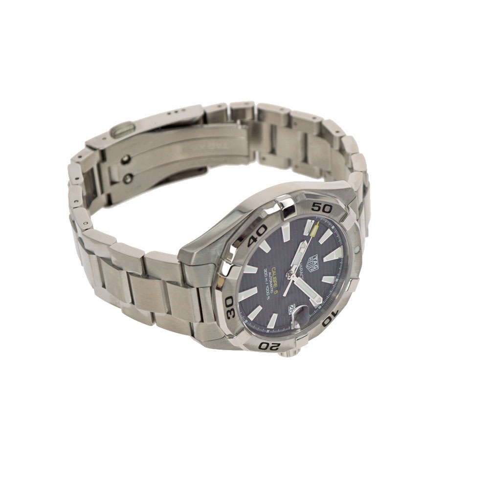 質屋かんてい局オンラインショップ / TAG-HEUER【タグホイヤー】 WBD2110.BA0928 アクアレーサー ステンレス メンズ 黒 ...