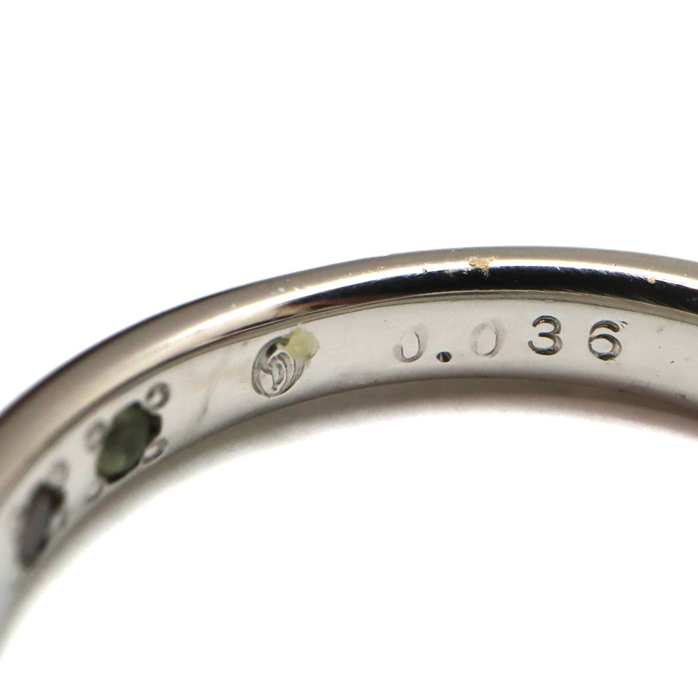 質屋かんてい局オンラインショップ / プラチナ950 Pt950 D0.036ctリング 指輪 ダイヤモンド 【中古】