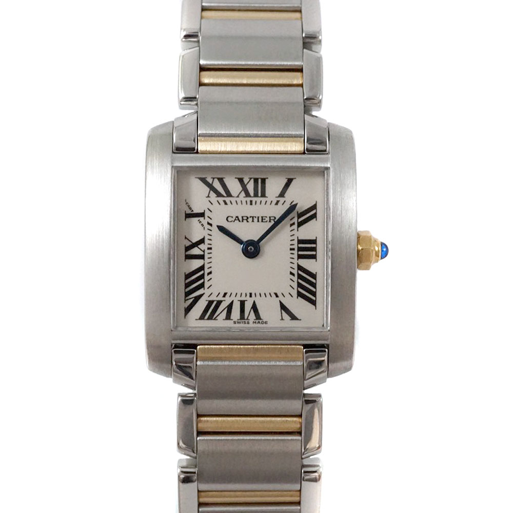 質屋かんてい局オンラインショップ / カルティエ Cartier W51007Q4 タンクフランセイーズSM ホワイト 【中古】