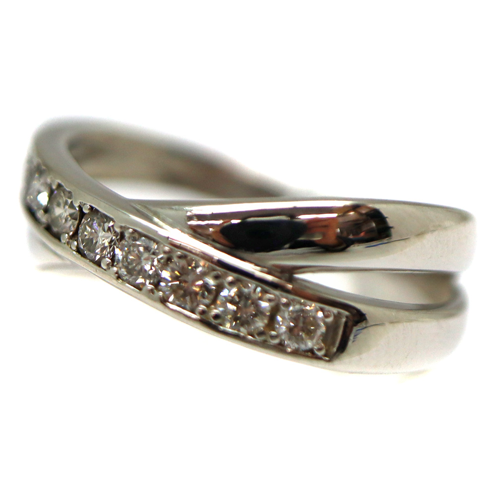 質屋かんてい局オンラインショップ / プラチナ950 Pt950 D0.30ctリング 指輪 ダイヤモンド 【中古】