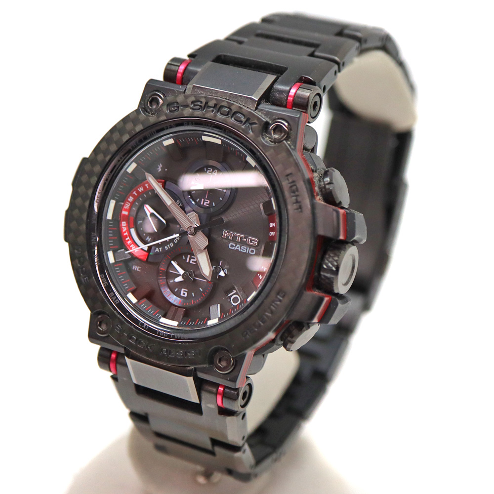 質屋かんてい局オンラインショップ / カシオ Casio MTG-B1000XBD-1AJF ソーラー電波 G-SHOCK ブラック文字盤【中古】