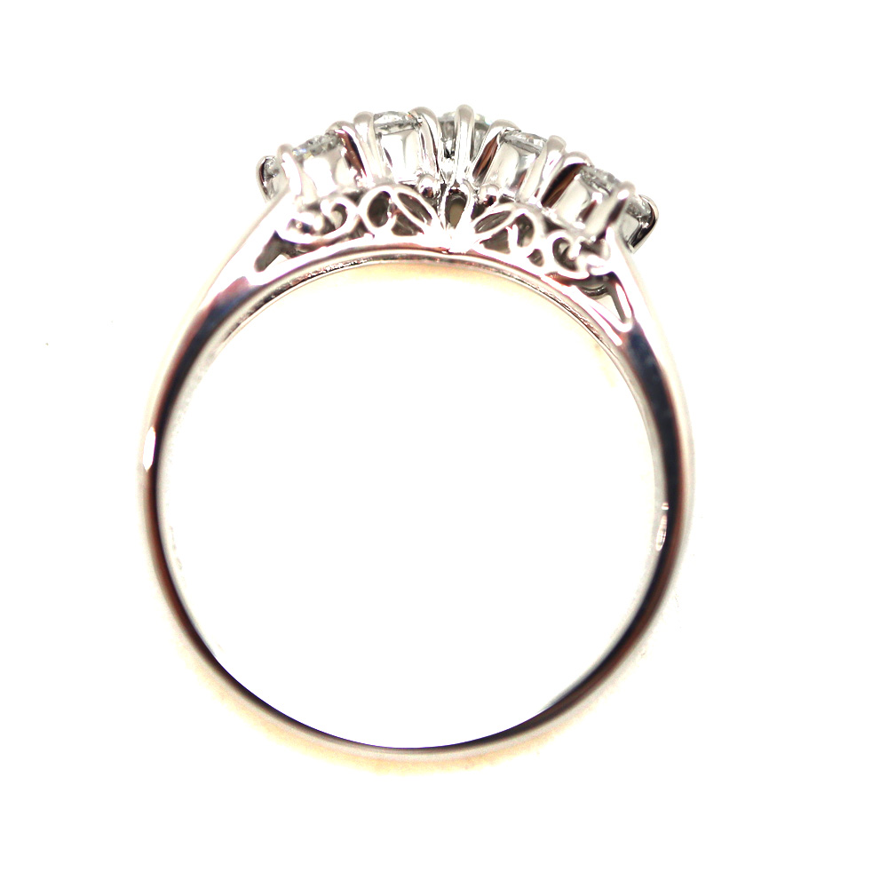 質屋かんてい局オンラインショップ / Pt850 D0.41ctリング 指輪 プラチナ ジュエリー ダイヤモンド 【中古】