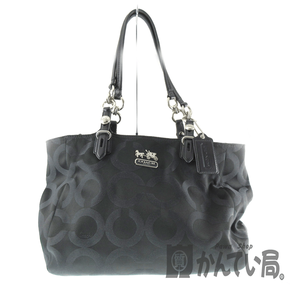 質屋かんてい局オンラインショップ / COACH【コーチ】15758 トートバッグ キャンバス ブラック系 ブランド ファッション レディース ...