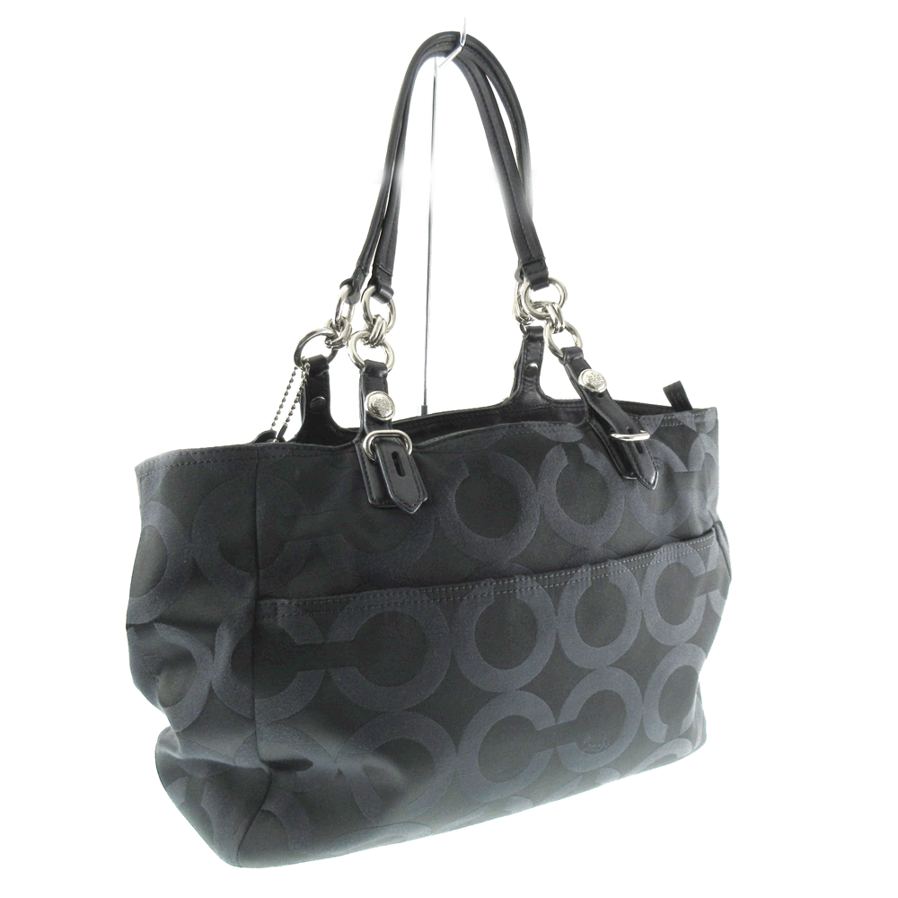 質屋かんてい局オンラインショップ / COACH【コーチ】15758 トートバッグ キャンバス ブラック系 ブランド ファッション レディース ...