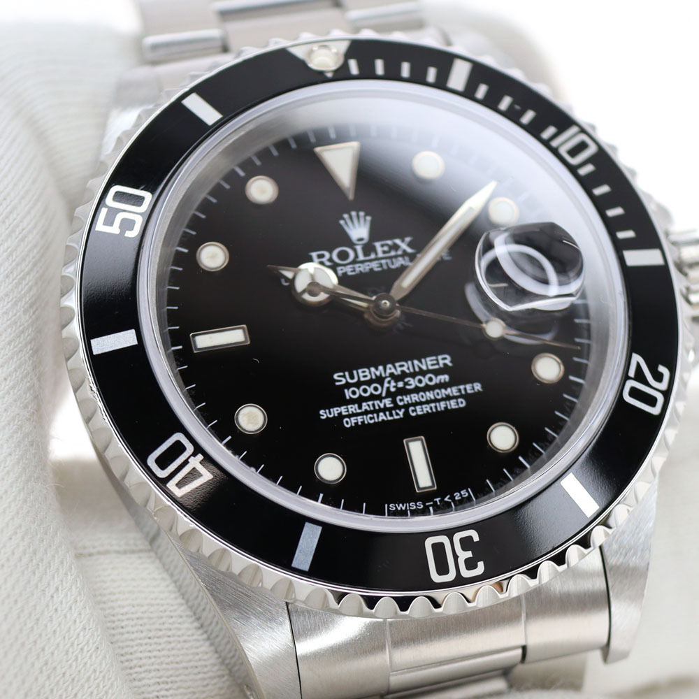 質屋かんてい局オンラインショップ / 春日井店 ロレックス Rolex 16610 サブマリーナーデイト ブラック【中古】