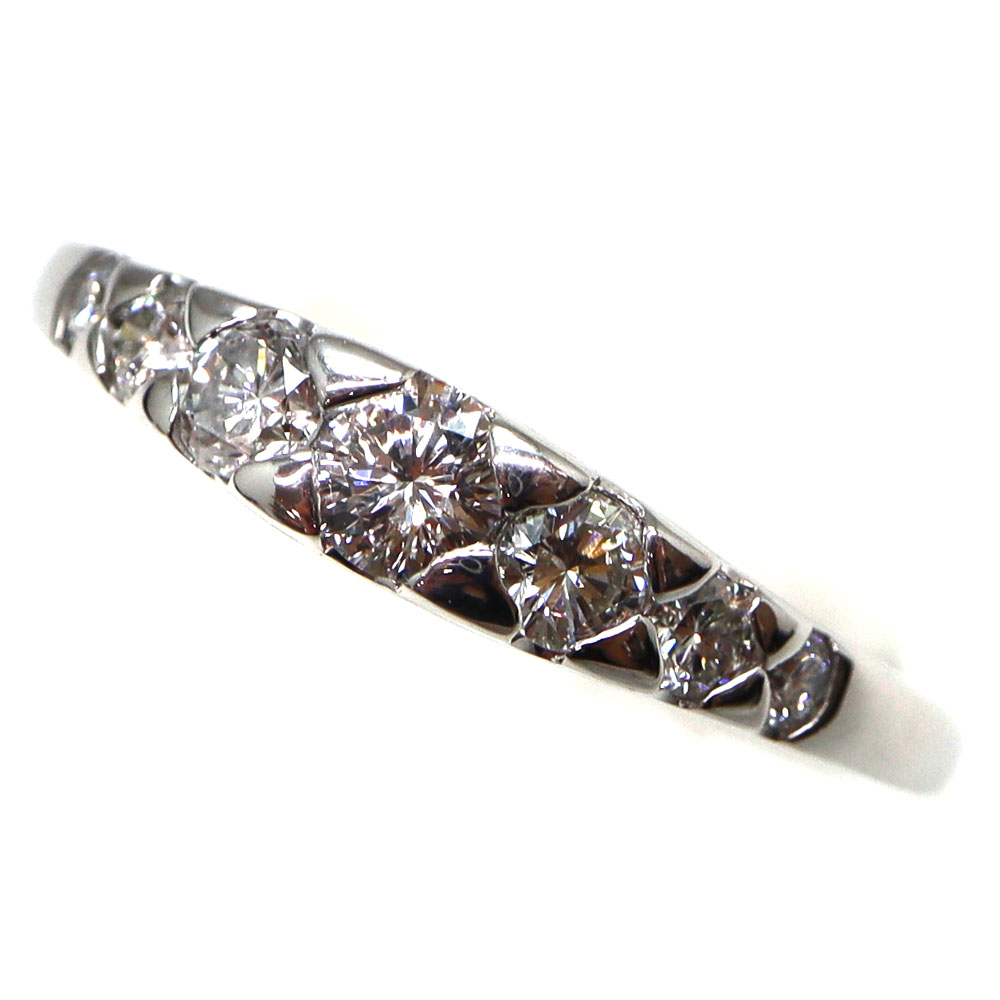 質屋かんてい局オンラインショップ / Pt900【プラチナ900】D0.182/0.33ctリング 指輪 プラチナ ダイヤモンド 約11.5号 4.9g ジュエリー 宝石 レディース【中古 ...