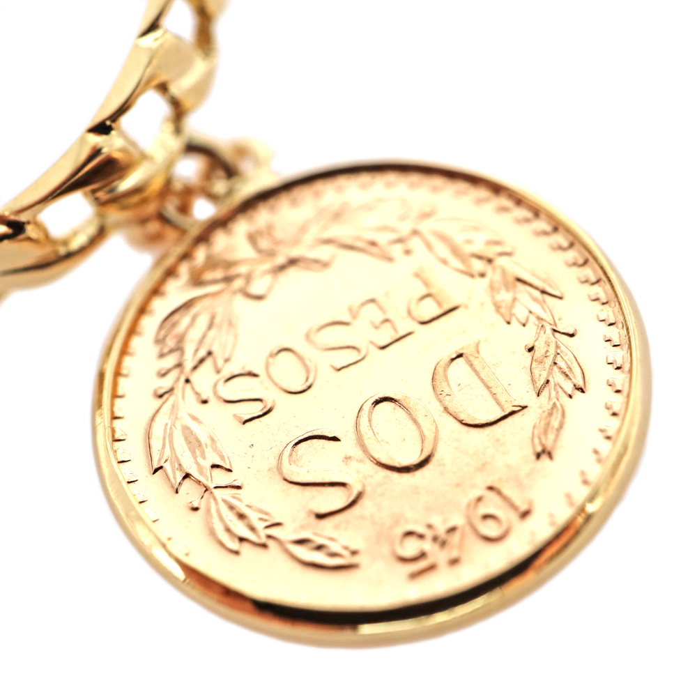 質屋かんてい局オンラインショップ / K18 18金 K21.6コイントップ付リング 3.0g 約10号【中古】