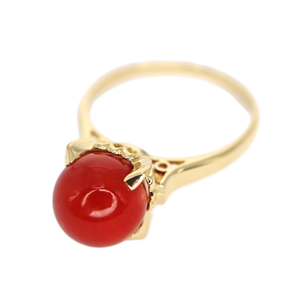 質屋かんてい局オンラインショップ / K18 18金 石付リング 3.0g 約11.5号 指輪【中古】