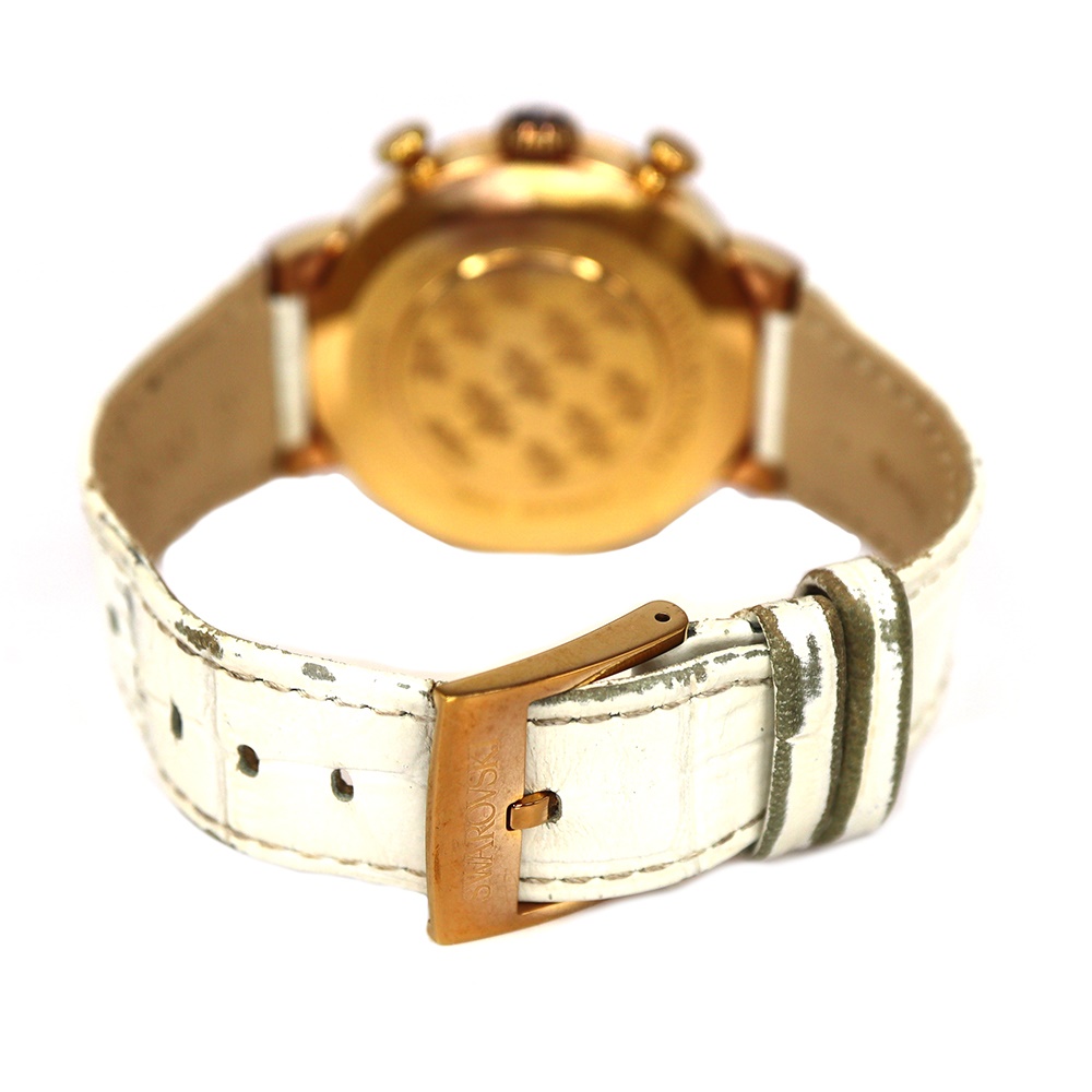 質屋かんてい局オンラインショップ / スワロフスキー Swarovski 5080602 クロノグラフ シルバー 【中古】