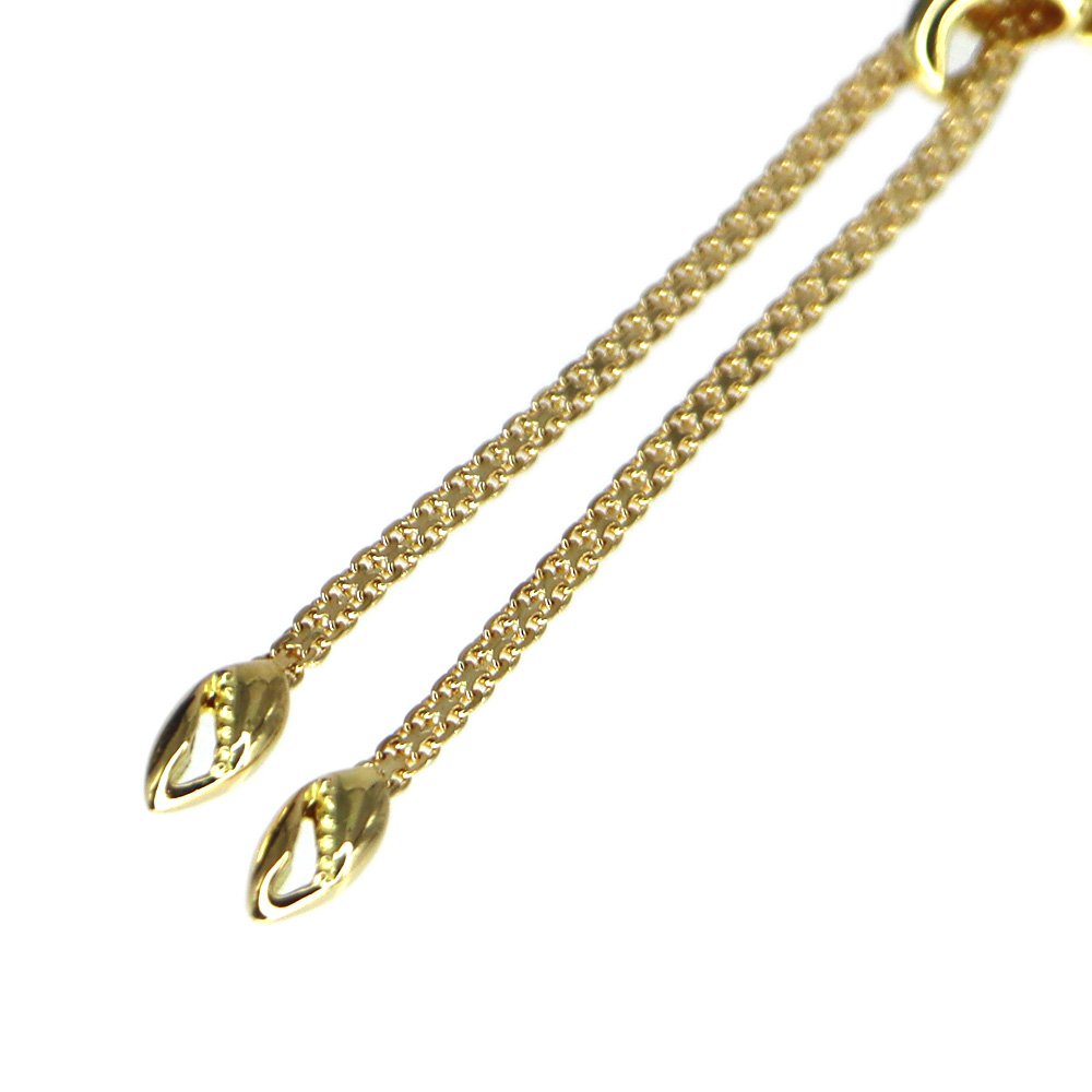 質屋かんてい局オンラインショップ / K18 18金 D0.11ct ネックレス イエローゴールド ダイヤモンド スライド式【中古】