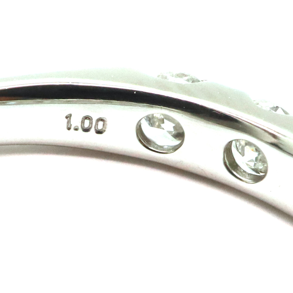 質屋かんてい局オンラインショップ / 茜部店 Pt900 D1.00ctリング 指輪 プラチナ ダイヤモンド レディース【中古】