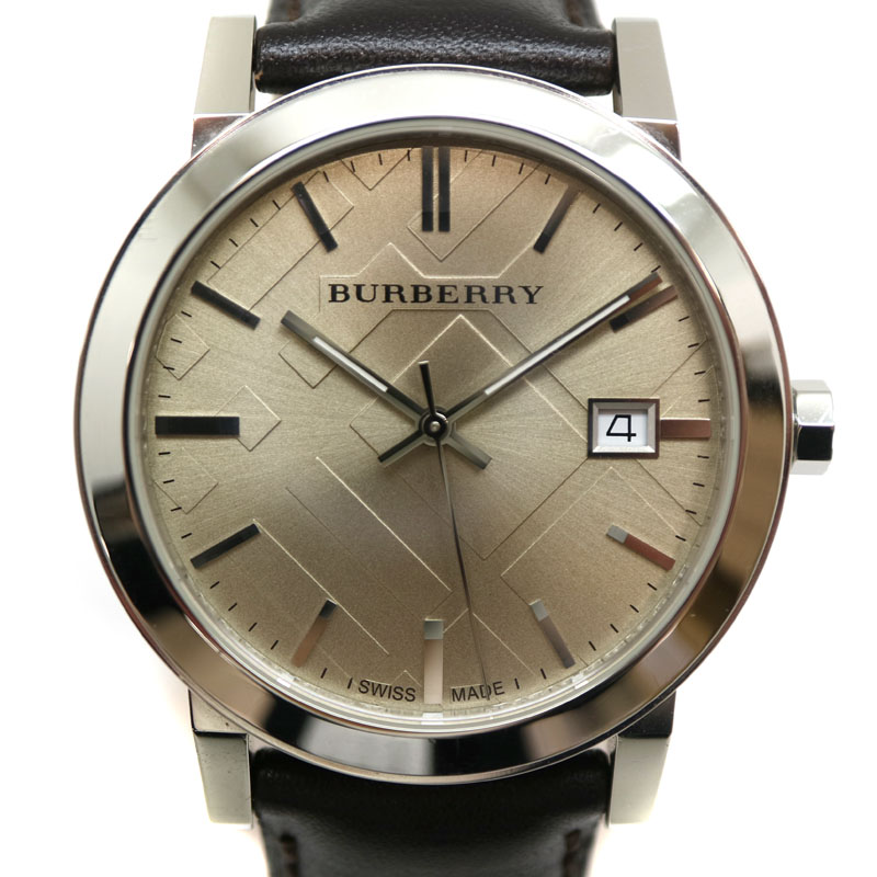 質屋かんてい局オンラインショップ / BURBERRY【バーバリー】 BU9011 クオーツ ステンレススチール レザー 電池式 5気圧防水 ...