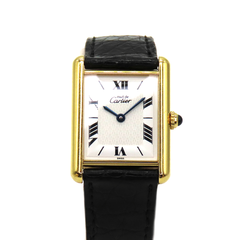 質屋かんてい局オンラインショップ / カルティエ Cartier マストタンク ヴェルメイユ ホワイト 【中古】