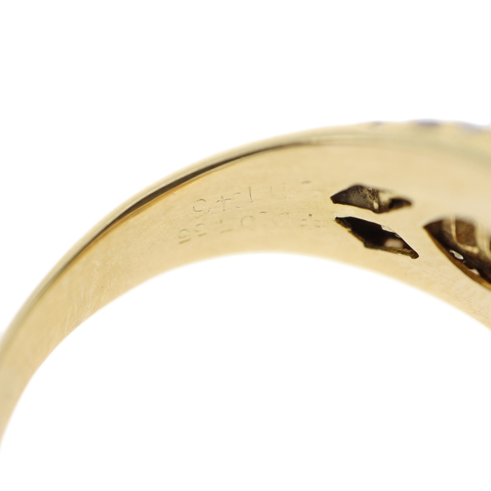 質屋かんてい局オンラインショップ / K18 18金 YG D0.765/1.45ctリング ダイヤモンド イエローゴールド 7.4g 18.5号 指輪【中古】