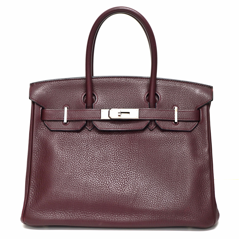 質屋かんてい局オンラインショップ / 北名古屋店 エルメス Hermes バーキン30 プルーン トリヨンクレマンス バッグ【中古】