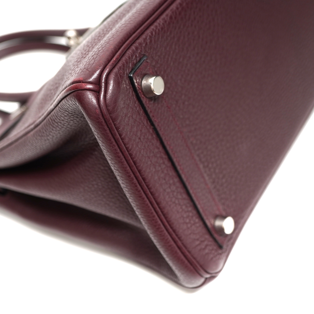 質屋かんてい局オンラインショップ / エルメス Hermes バーキン30 プルーン トリヨンクレマンス バッグ【中古】