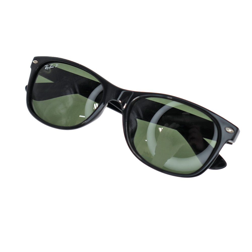 質屋かんてい局オンラインショップ Ray Ban【レイバン】rb2132 F サングラス グリーン系レンズ ブラックフレーム 黒 太縁