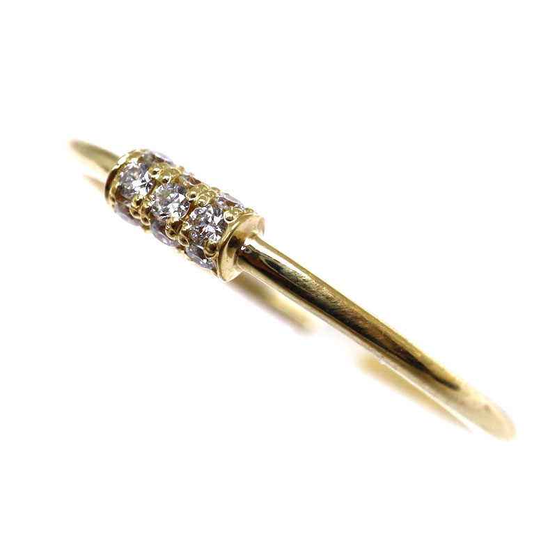 質屋かんてい局オンラインショップ / AHKAH【アーカー】D0.05ct ホワイトナイトファインリング ダイヤモンド K18YG(18金 ...