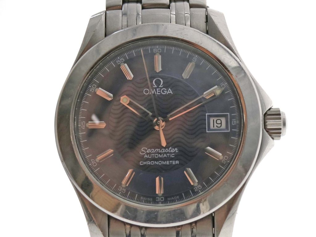 OMEGA【オメガ】/2501.81/シーマスター/クロノメーター/デイト/青文字盤/自動巻/オートマチック/メンズ/一宮/岩倉/ブランド ...